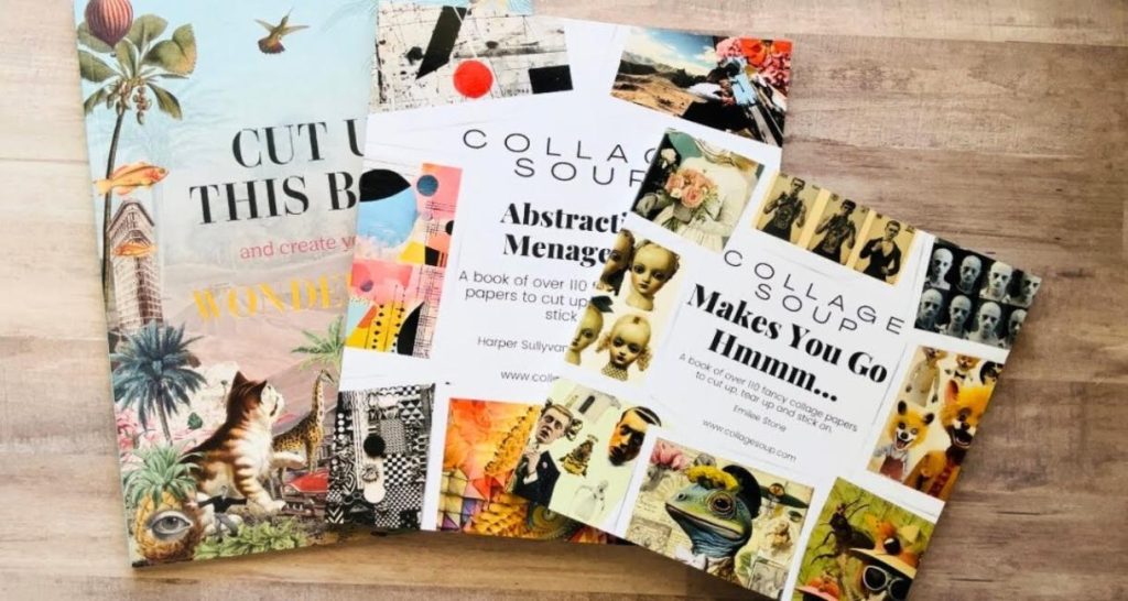 The Art of Collage Book Covers